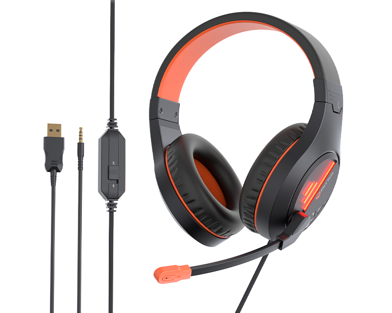 Meetion HP021 Stereo Gaming Headset with Mic Lightweight Backlit